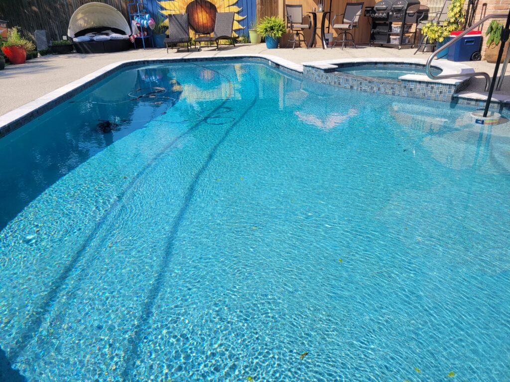 Stunning Pool Transformation - Tropic Pools Houston | Pool Builder and ...